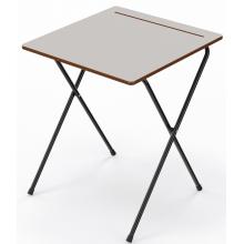 Zlite Grey Folding Exam Desks - School Chair Shop